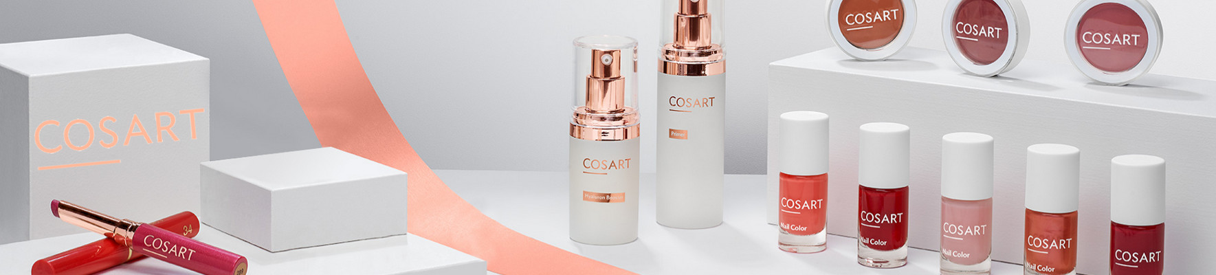Cosart hat ein modernes Kosmetikprogramm made in Germany.