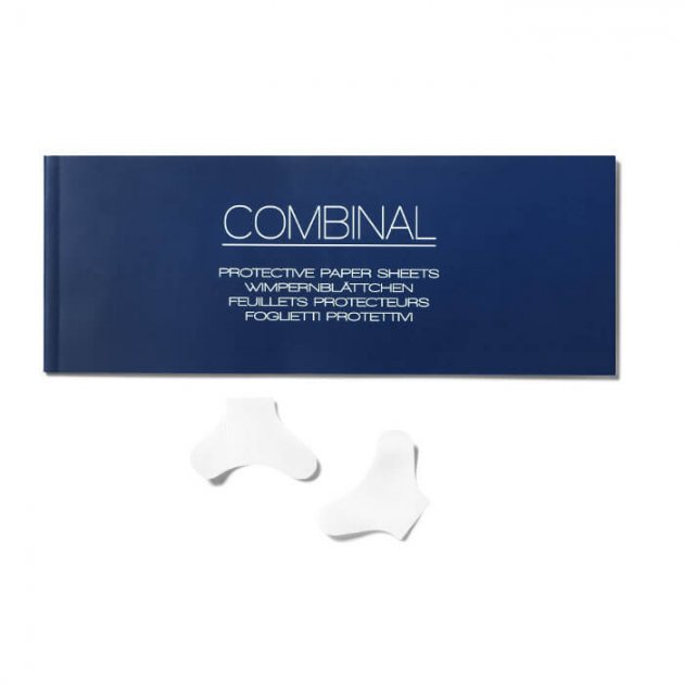 Combinal Wimpernblättchen saugen überschüssige Wimpernfarbe bein Färben auf