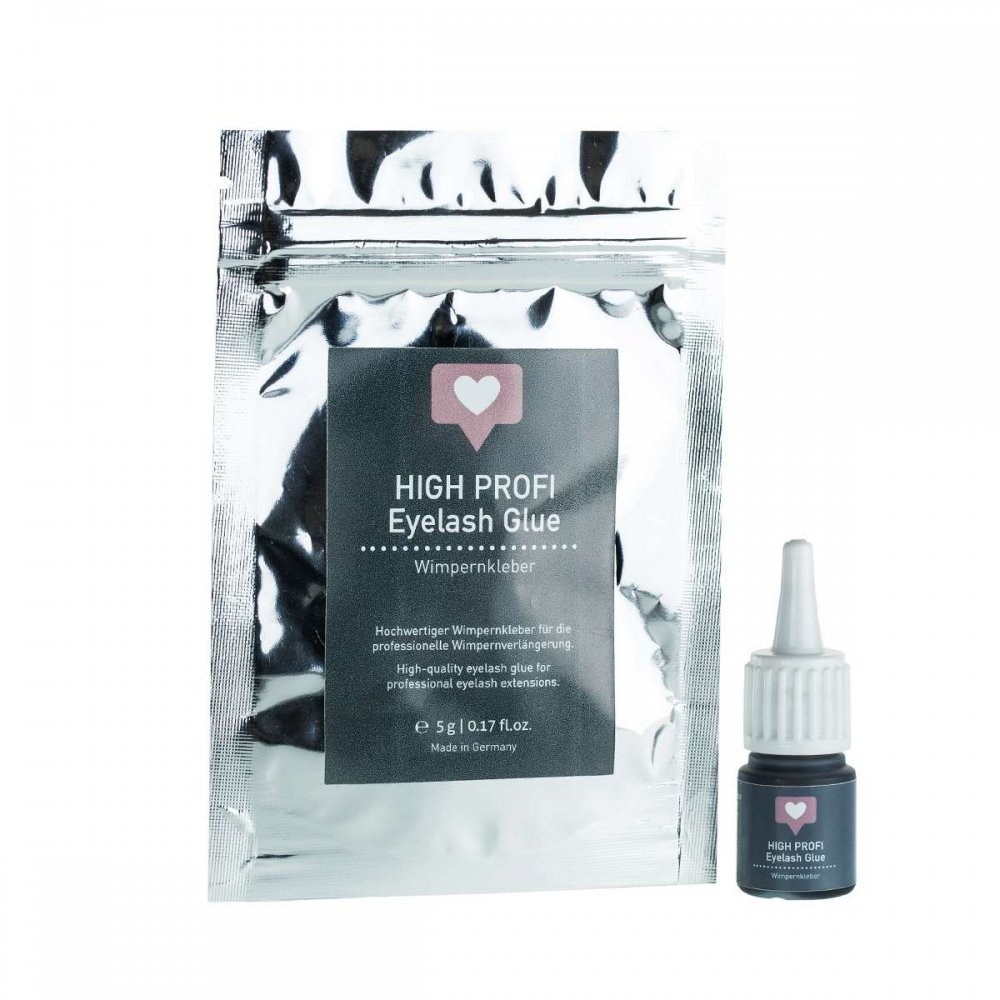 HIGH PROFI Eyelash Glue von GL Beauty für Anfänger - 1:1 & Volumen