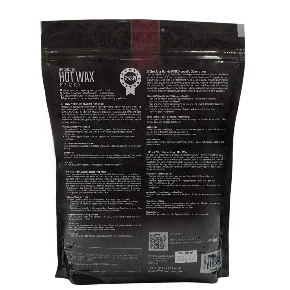 Next Generation Wax Mr. Grey von Pink Cosmetics